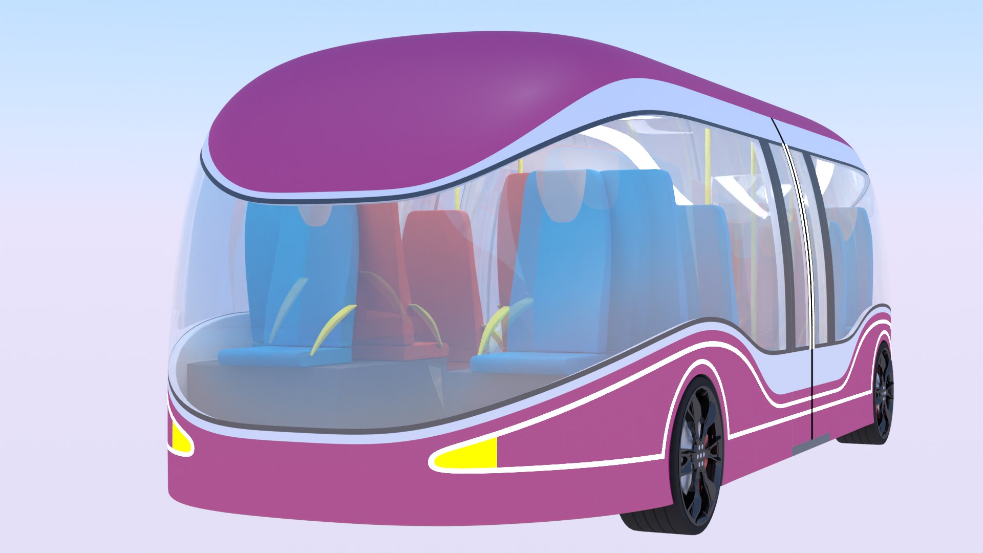 Future Shuttle Bus 2023 Model - TurboSquid 2070547