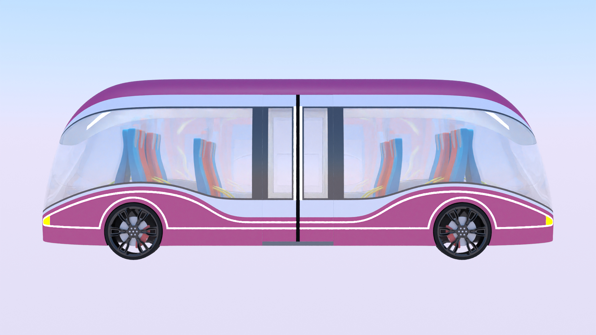 Future Shuttle Bus 2023 Model - TurboSquid 2070547