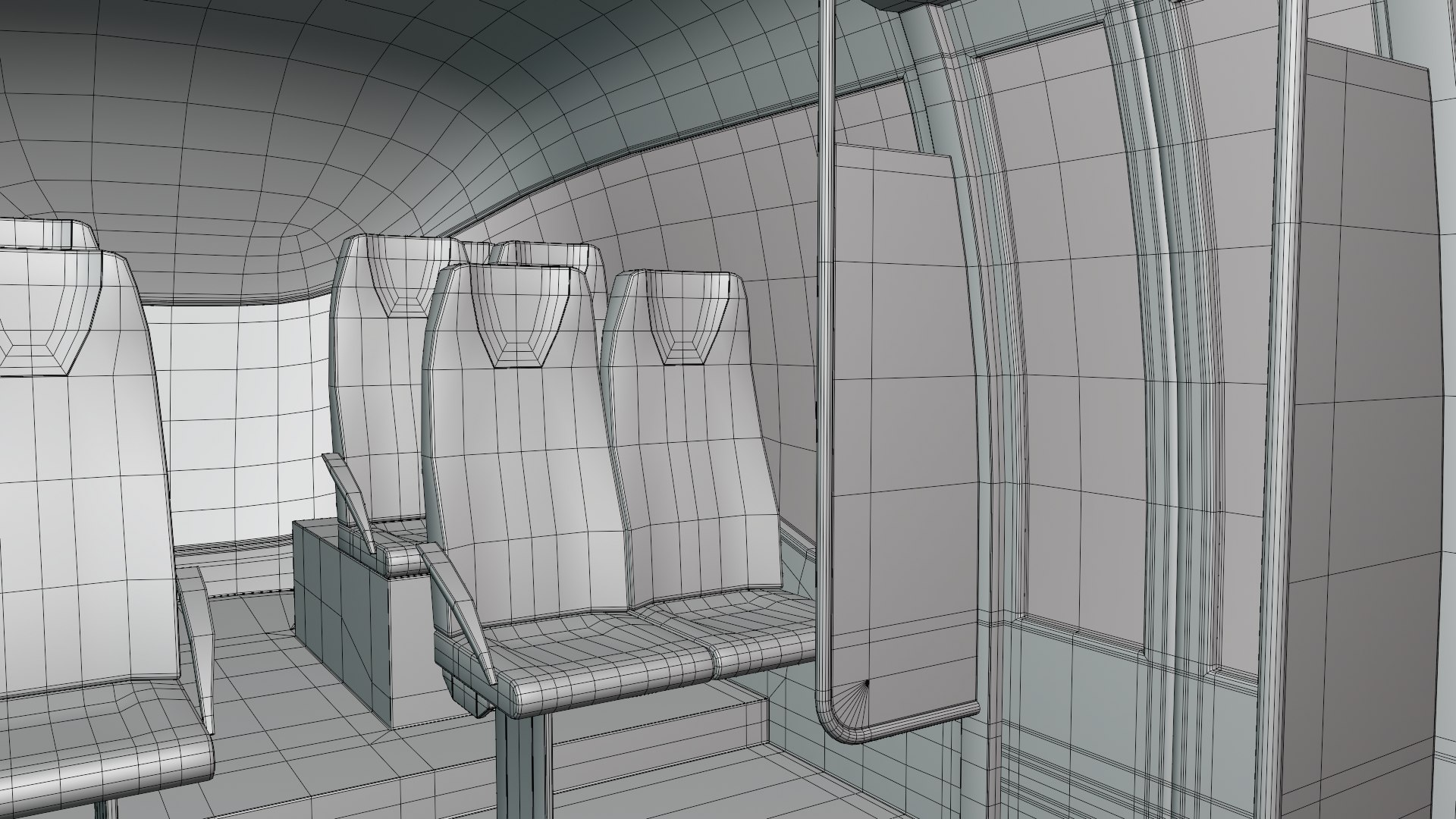 Future Shuttle Bus 2023 Model - TurboSquid 2070547