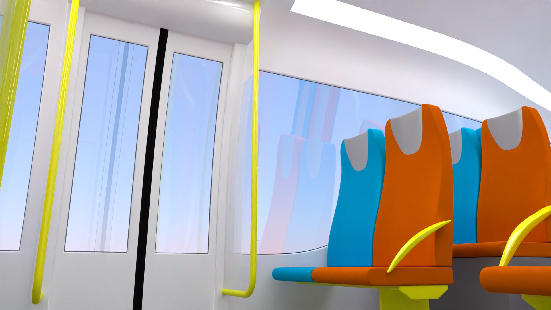 Future Shuttle Bus 2023 Model - TurboSquid 2070547