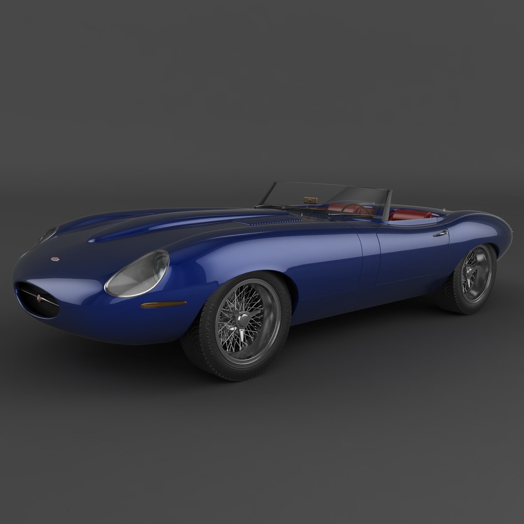 E-type Eagle Speedster 3d Model