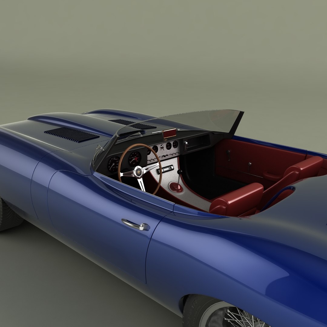 E-type Eagle Speedster 3d Model