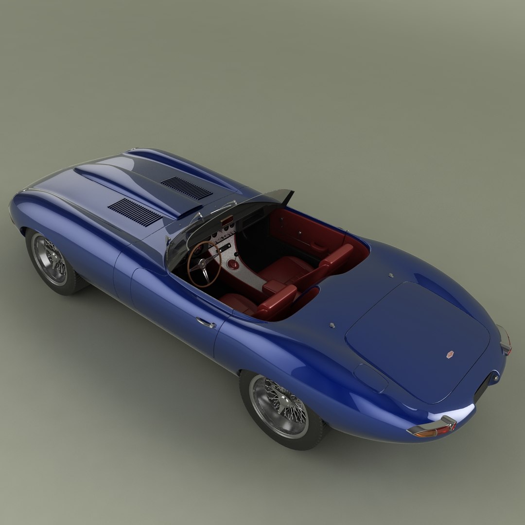 E-type Eagle Speedster 3d Model