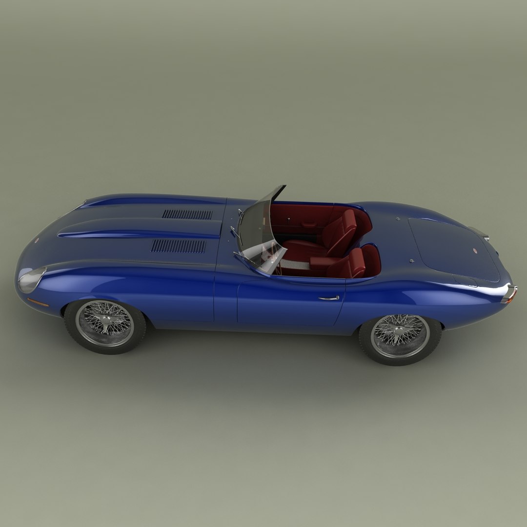 E-type Eagle Speedster 3d Model