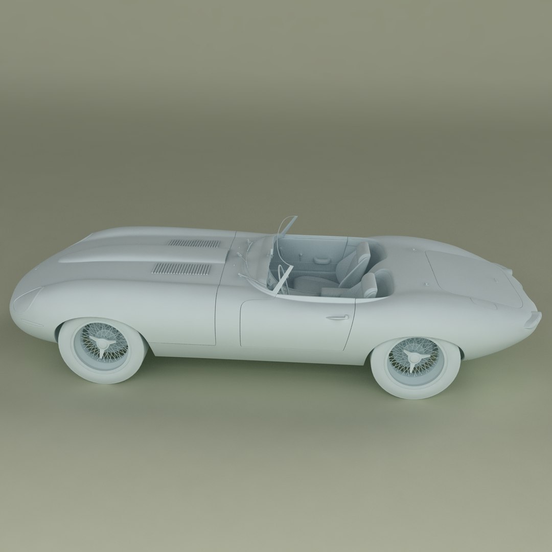 E-type Eagle Speedster 3d Model
