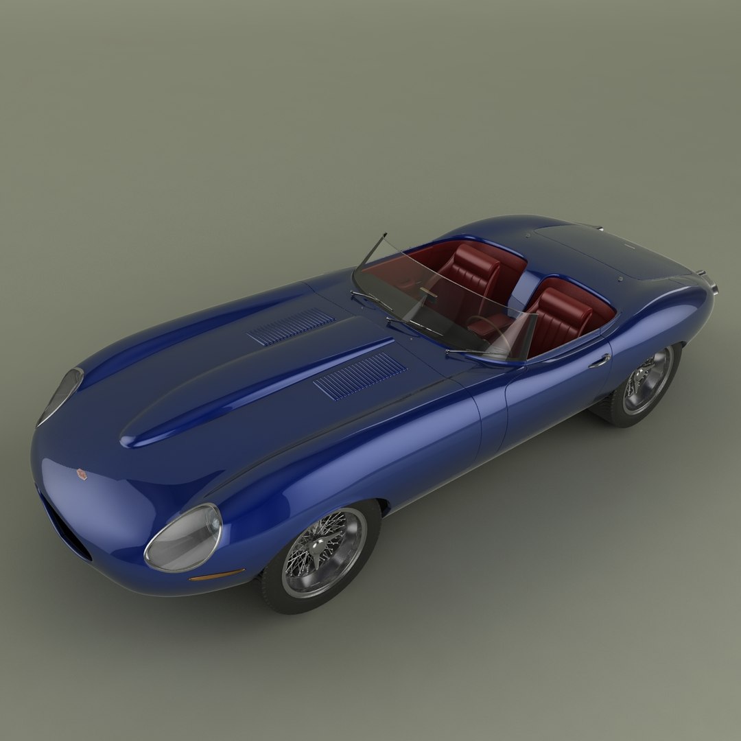 E-type Eagle Speedster 3d Model