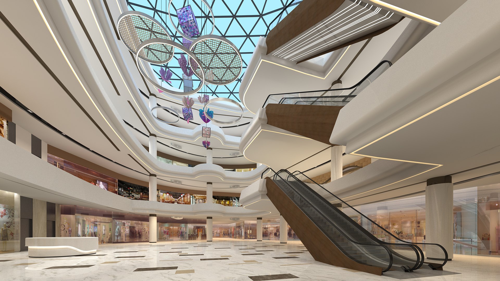 3D Shopping Mall Collection 08 - TurboSquid 2191298