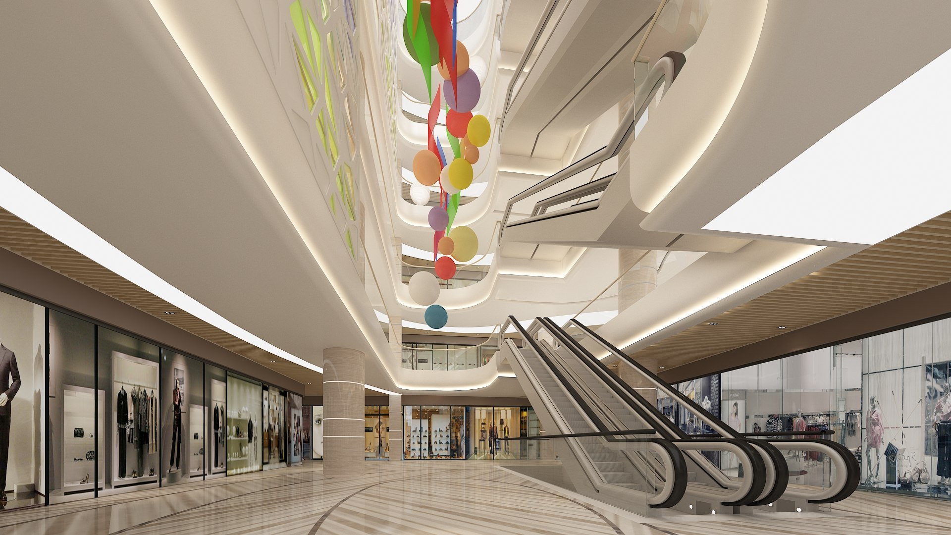 3D Shopping Mall Collection 08 - TurboSquid 2191298