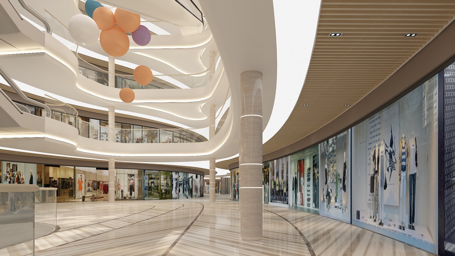 3D Shopping Mall Collection 08 - TurboSquid 2191298