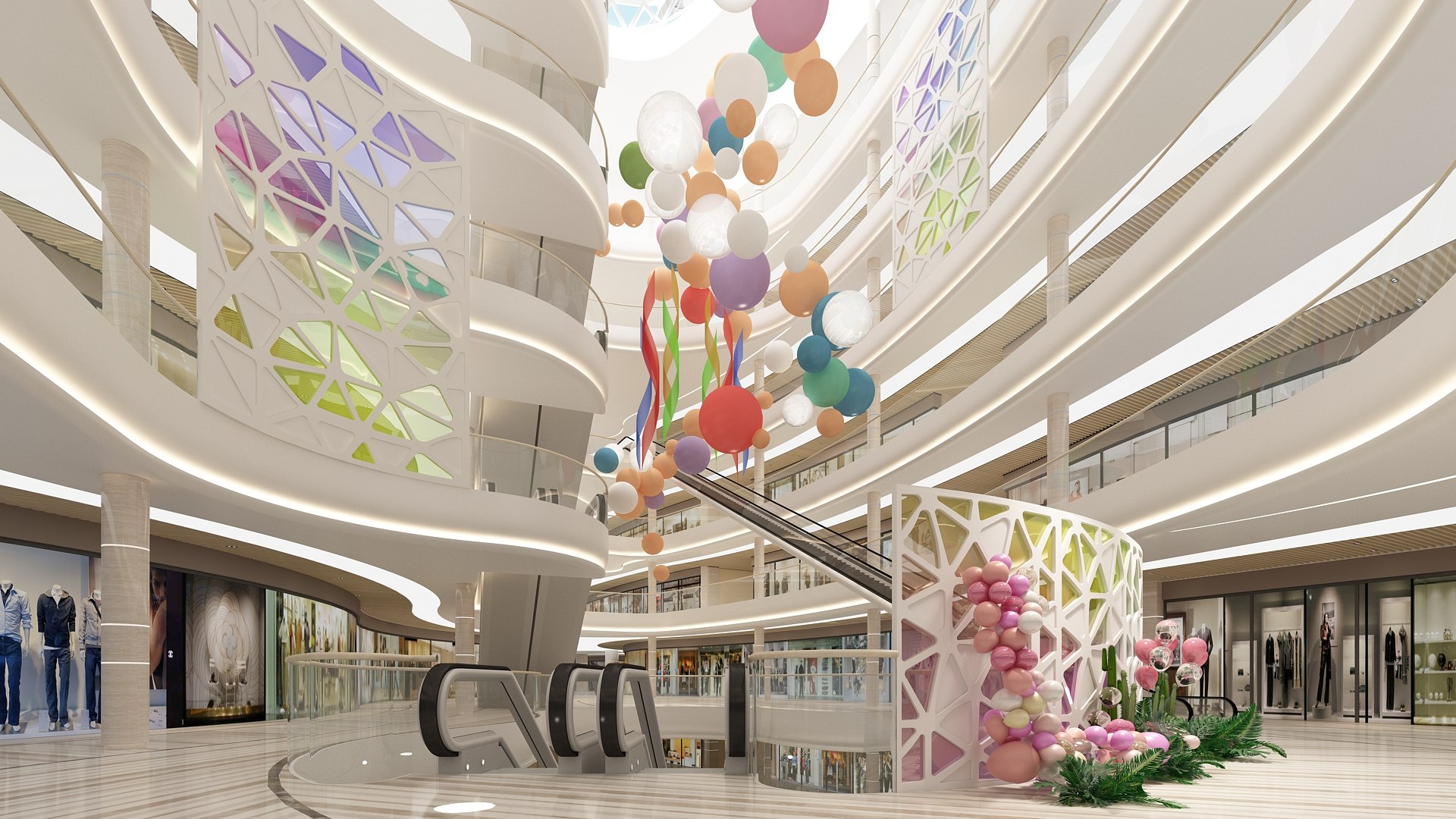 3D Shopping Mall Collection 08 - TurboSquid 2191298