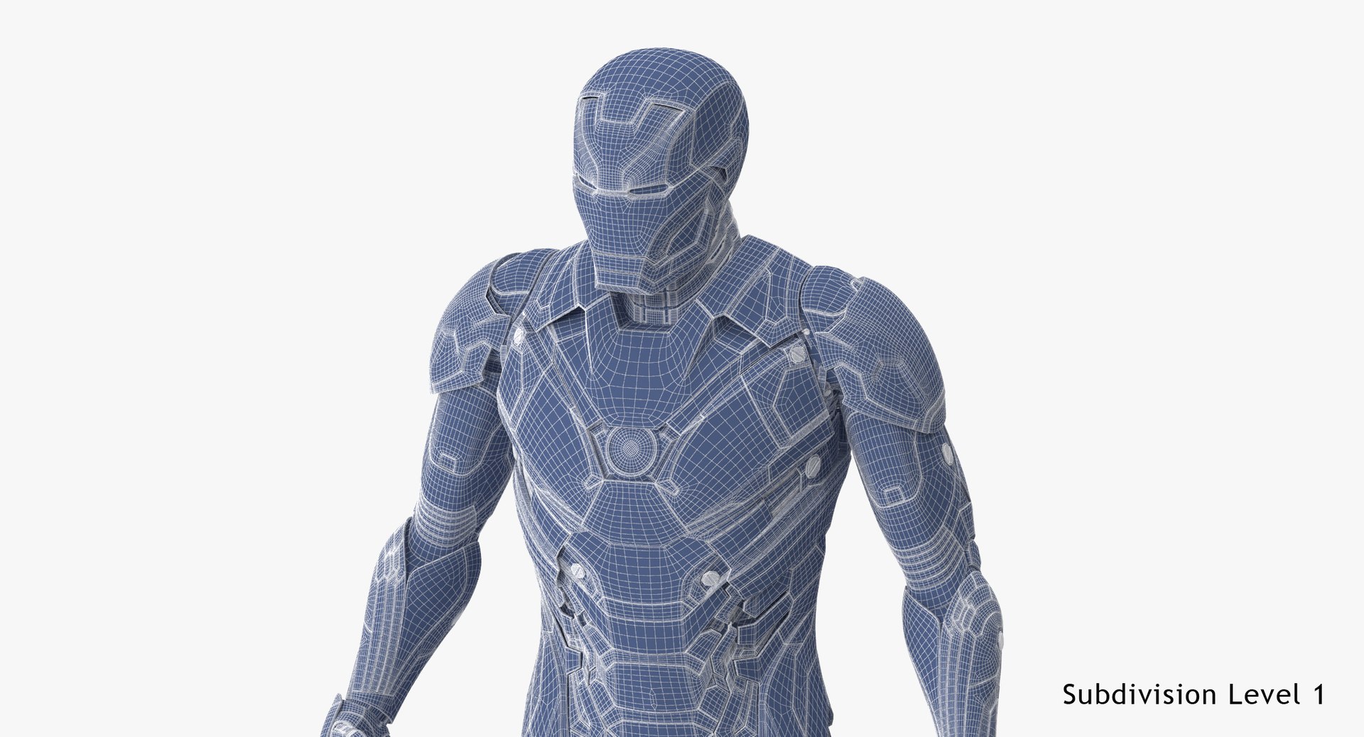 3d model iron man mark 46