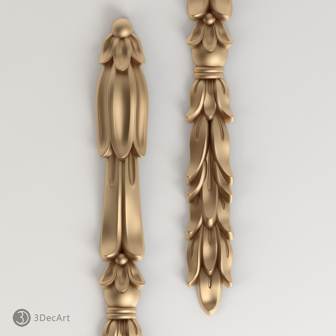 3d Vertical Onlay Model