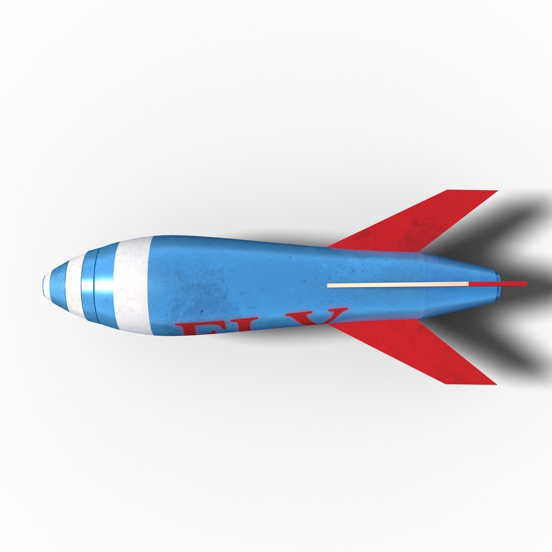Rocket Model - TurboSquid 2037996