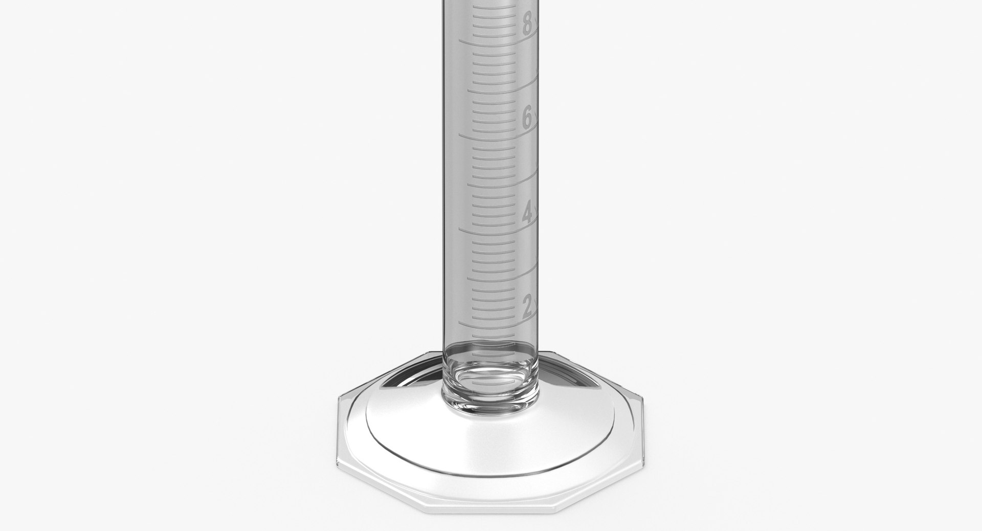 3D Graduated Cylinder 20ml - TurboSquid 1975545