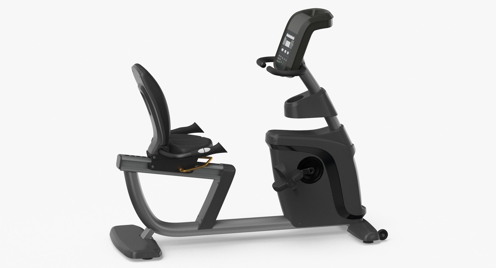 3D Cardio Machine Recumbent Bike - TurboSquid 2017644