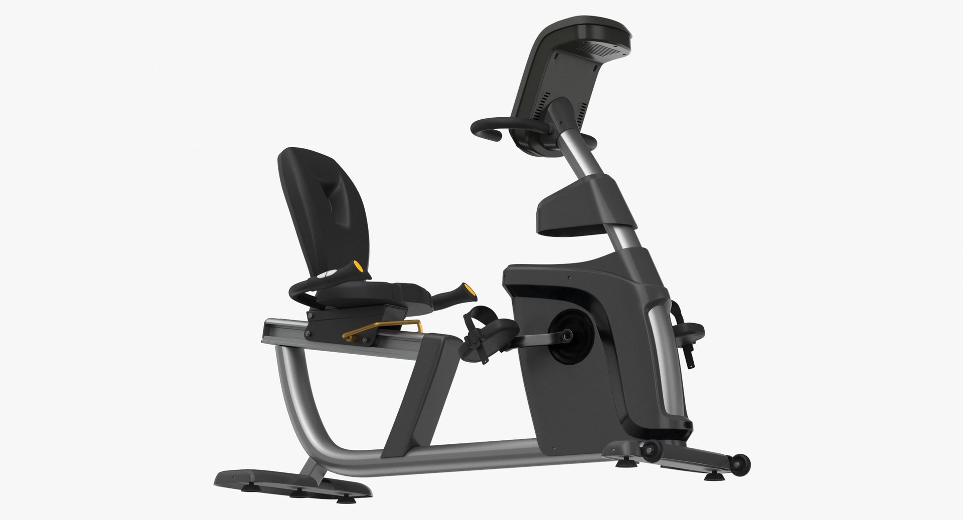 3D Cardio Machine Recumbent Bike - TurboSquid 2017644