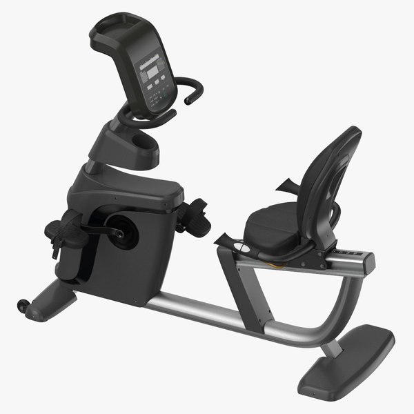 3D Cardio Machine Recumbent Bike - TurboSquid 2017644