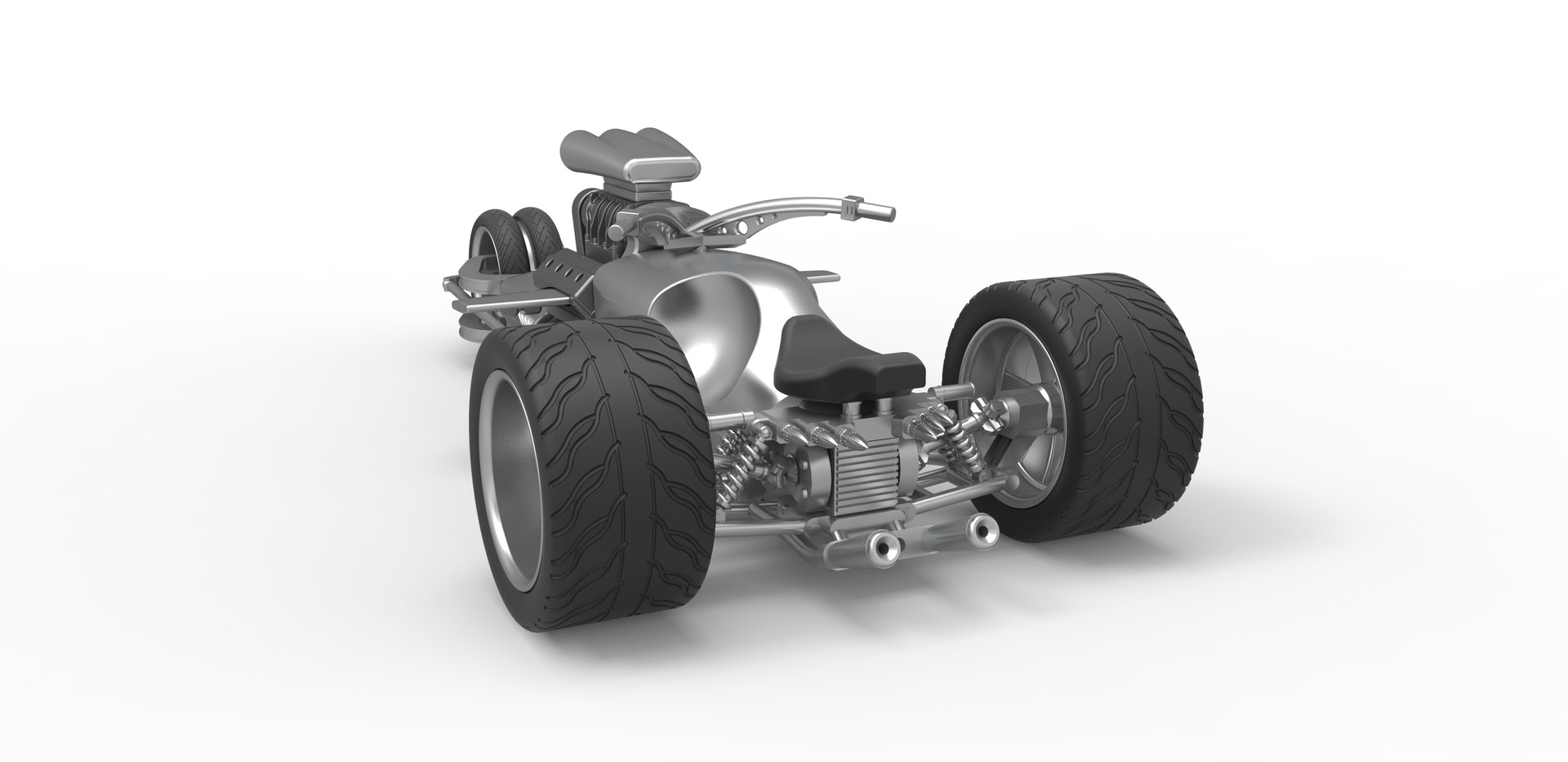 Diecast Trike Concept Scale 1 To 25 3D Model - TurboSquid 1892161