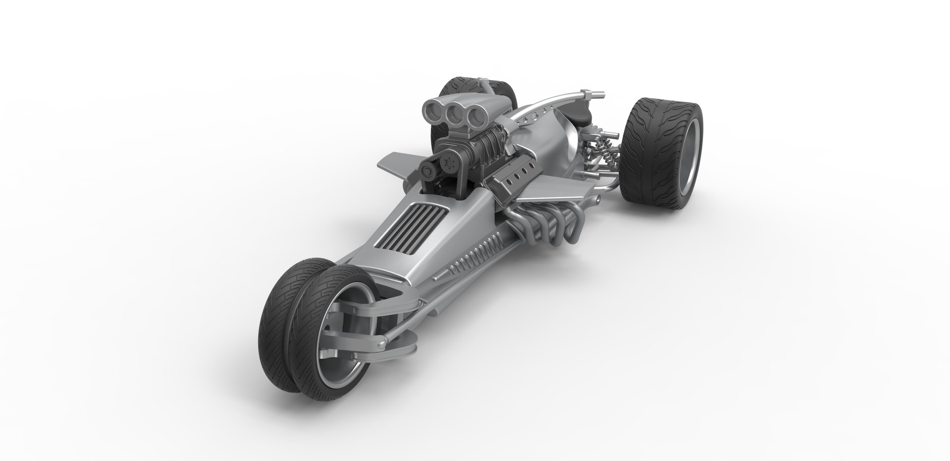Diecast Trike Concept Scale 1 To 25 3D Model - TurboSquid 1892161