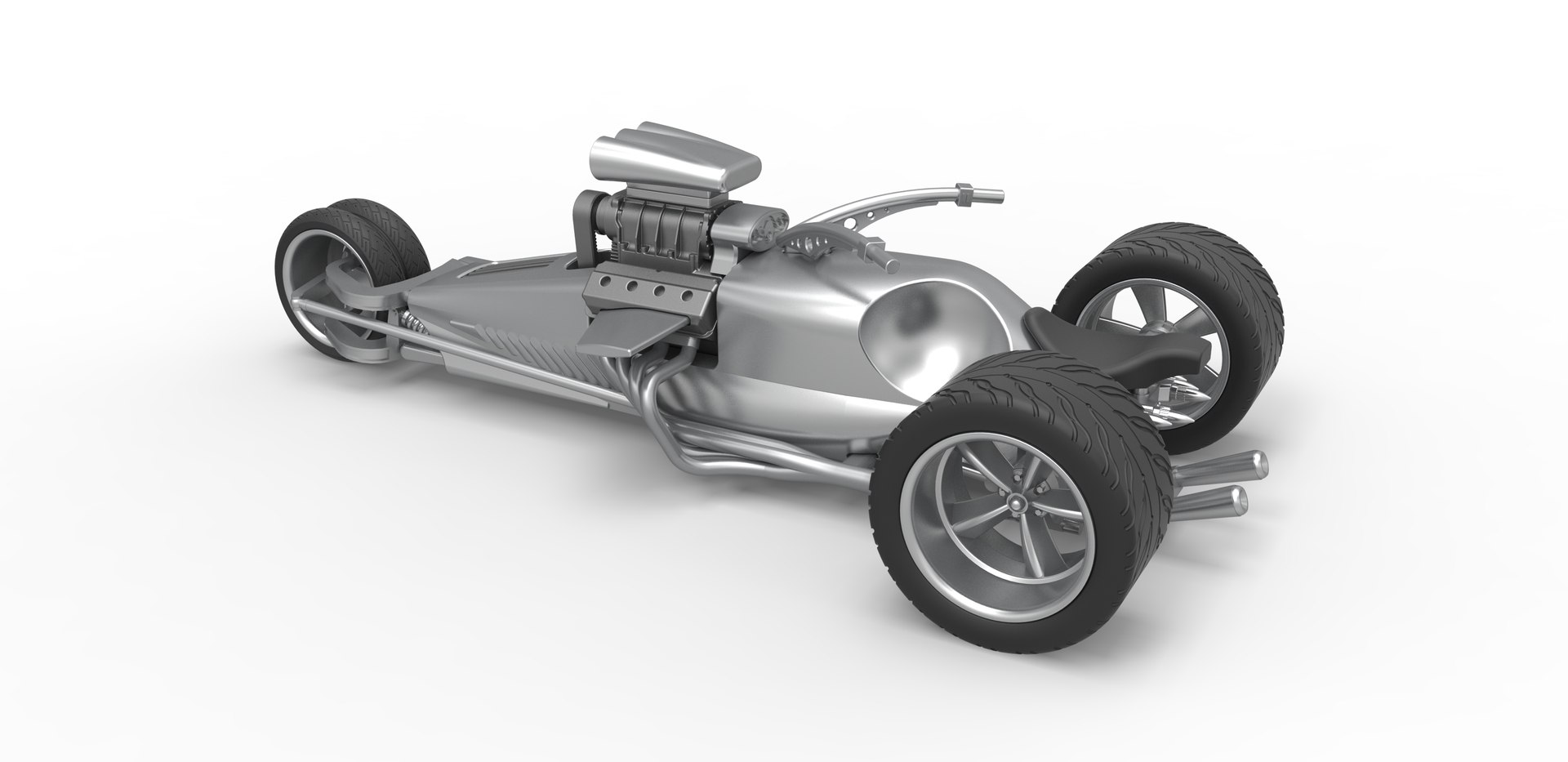 Diecast Trike Concept Scale 1 To 25 3D Model - TurboSquid 1892161