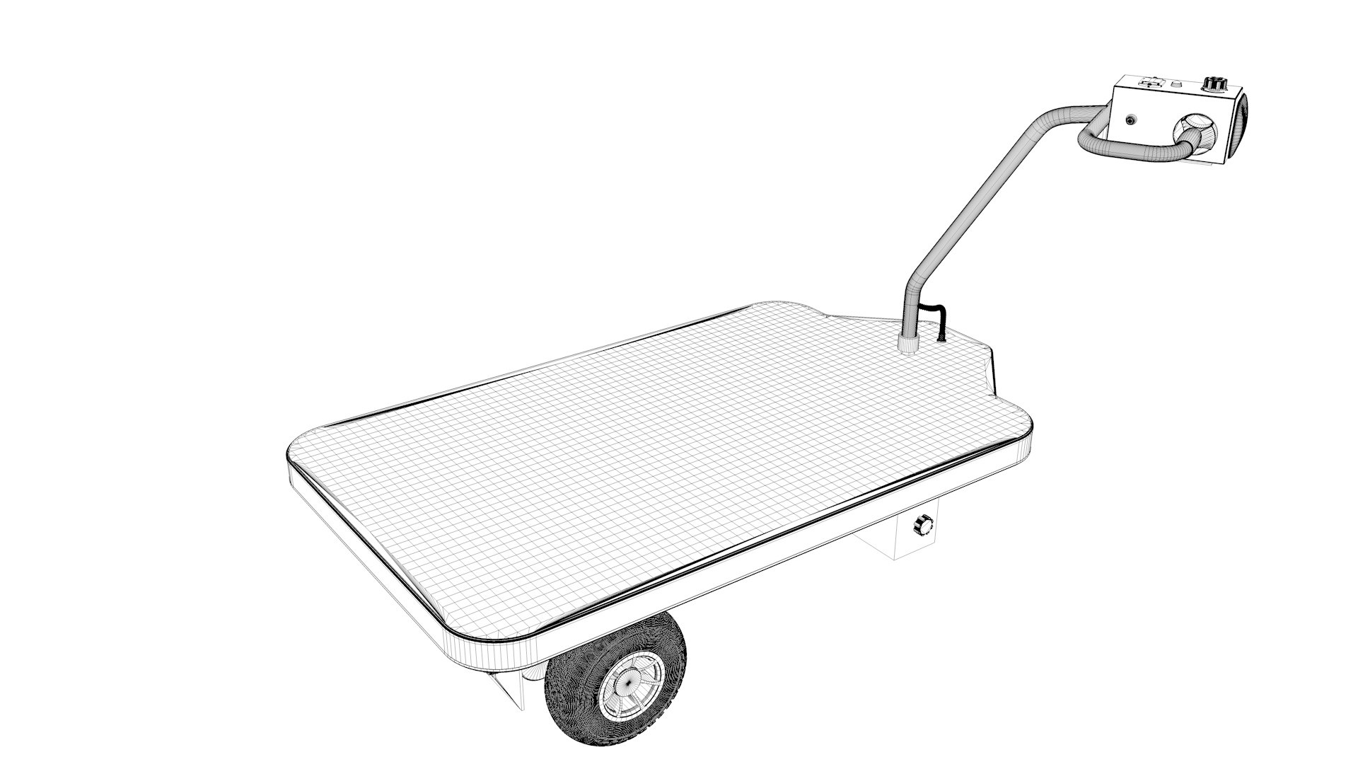 3D Electrical Transfer Platform Trolley model - TurboSquid 2050824