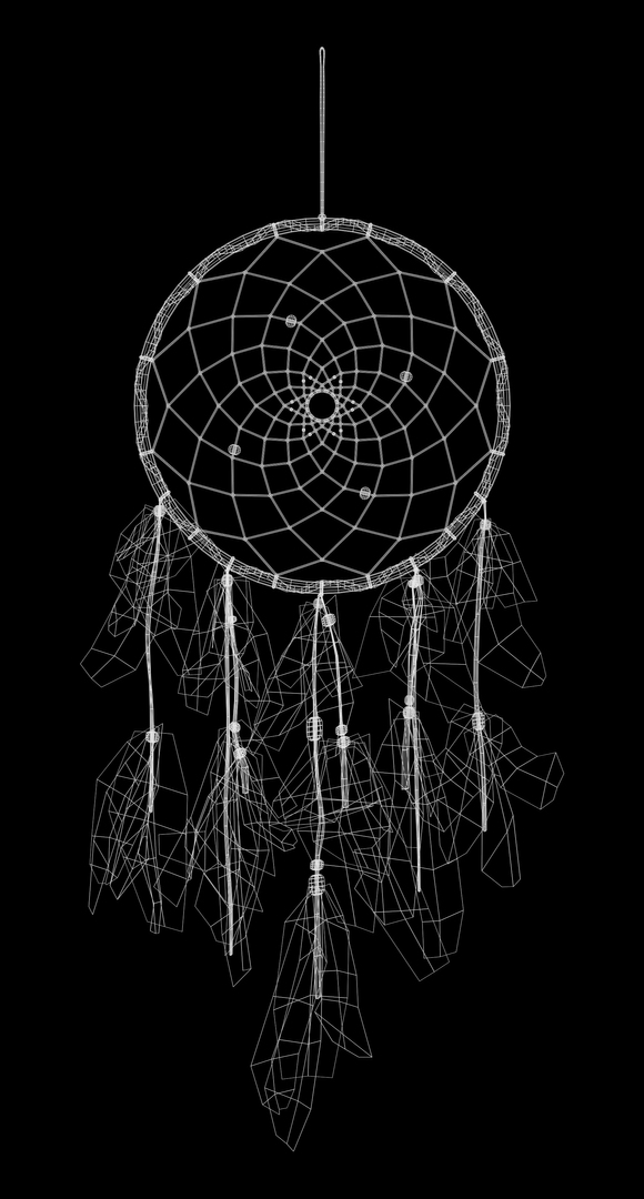 3d dreamcatcher dream catcher model