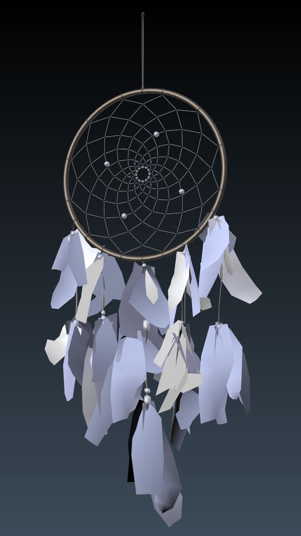 3d dreamcatcher dream catcher model