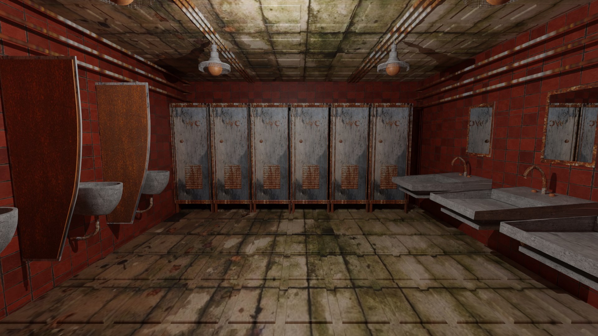 Creepy Restroom Wc 3D - TurboSquid 2161365
