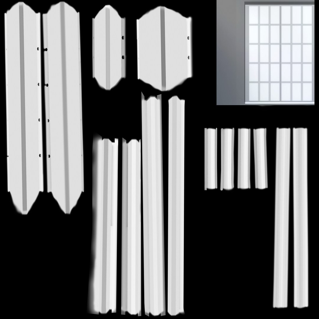 3D Double Door - TurboSquid 1816470