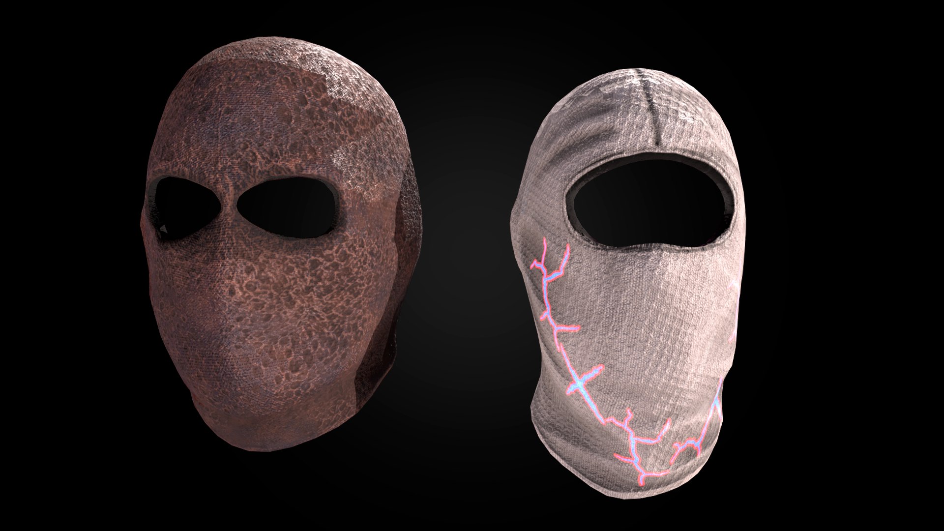 Army Masks Pack 3D Model - TurboSquid 2396544