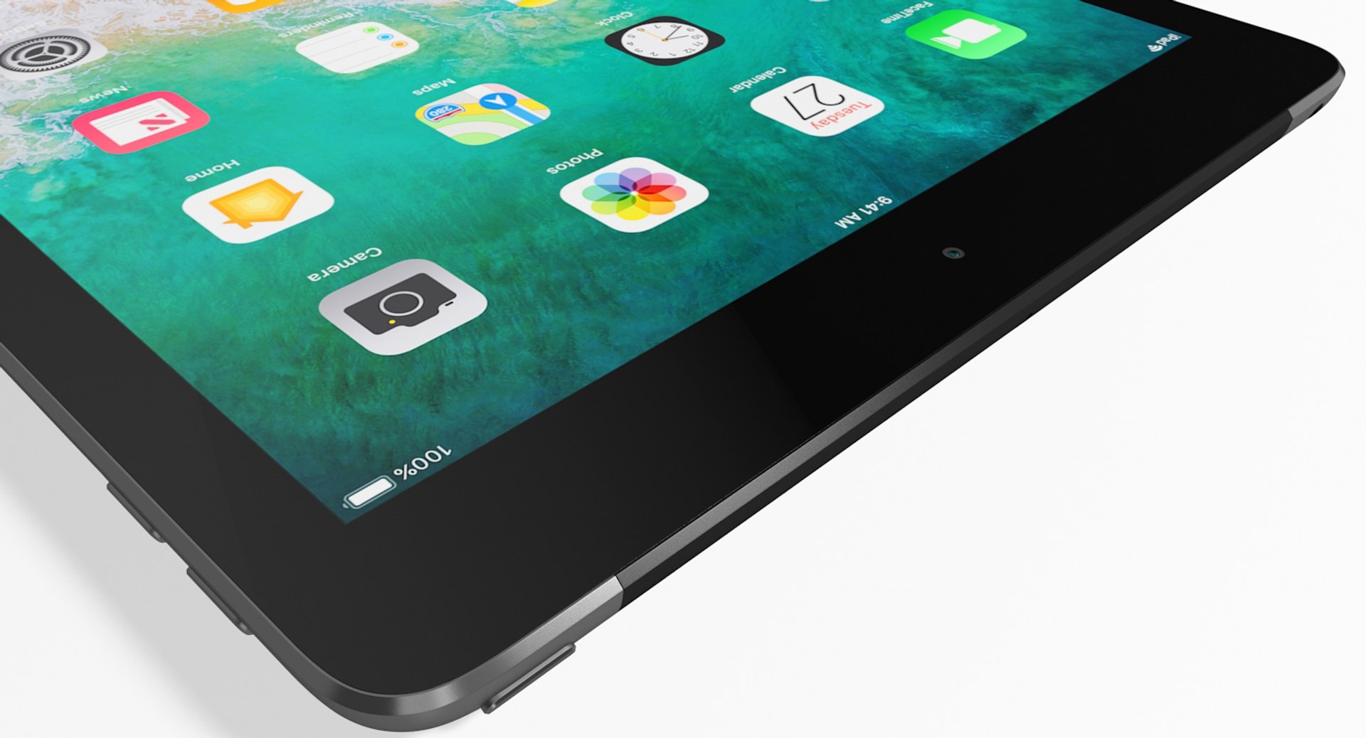 3D Realistic Apple Ipad 9 Model - TurboSquid 1314355