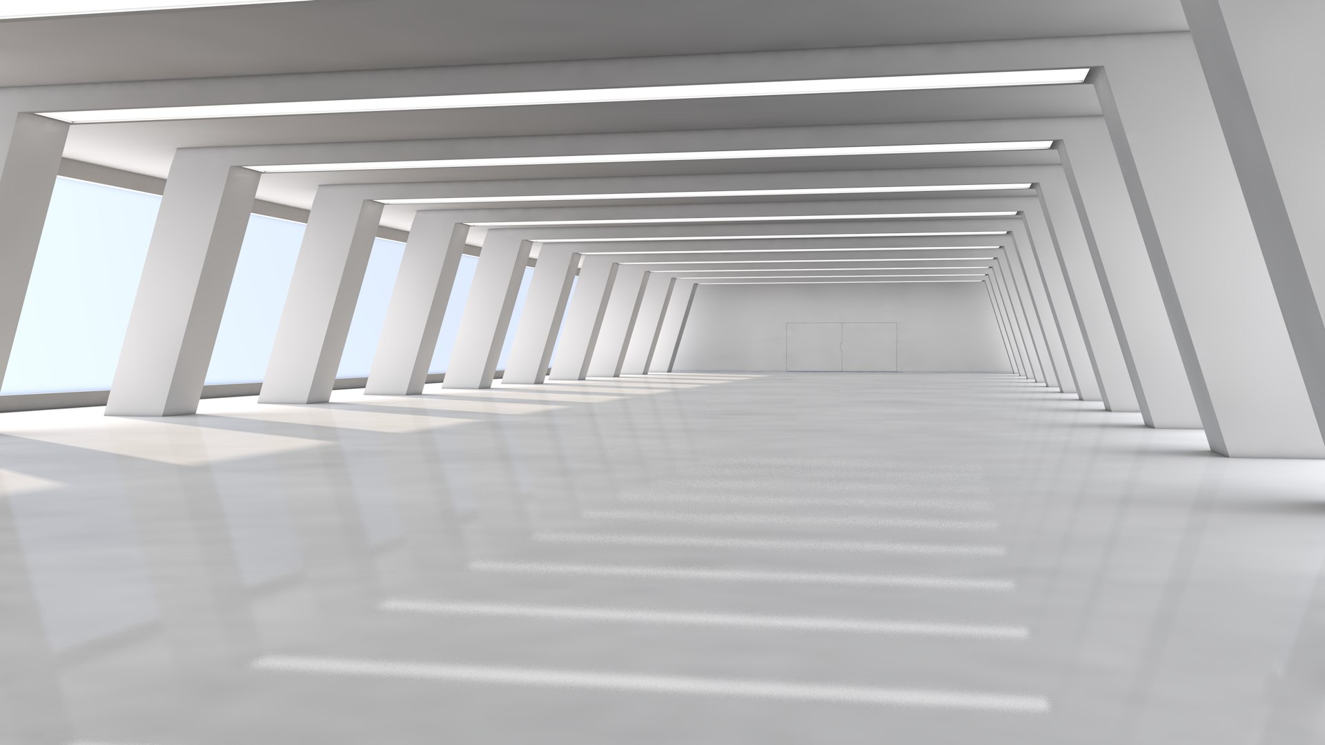 Sci Fi Warehouse Model - TurboSquid 2208107