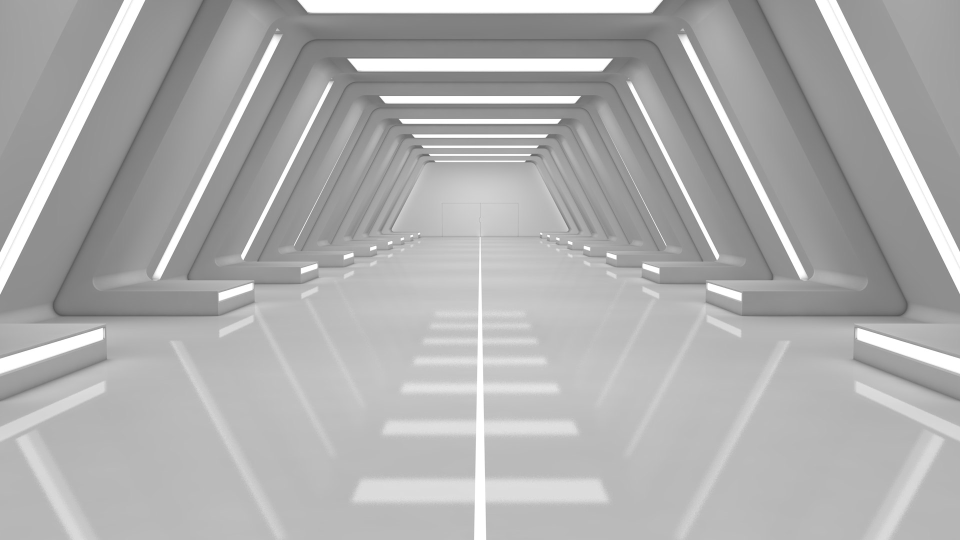 Sci Fi Warehouse Model - TurboSquid 2208107