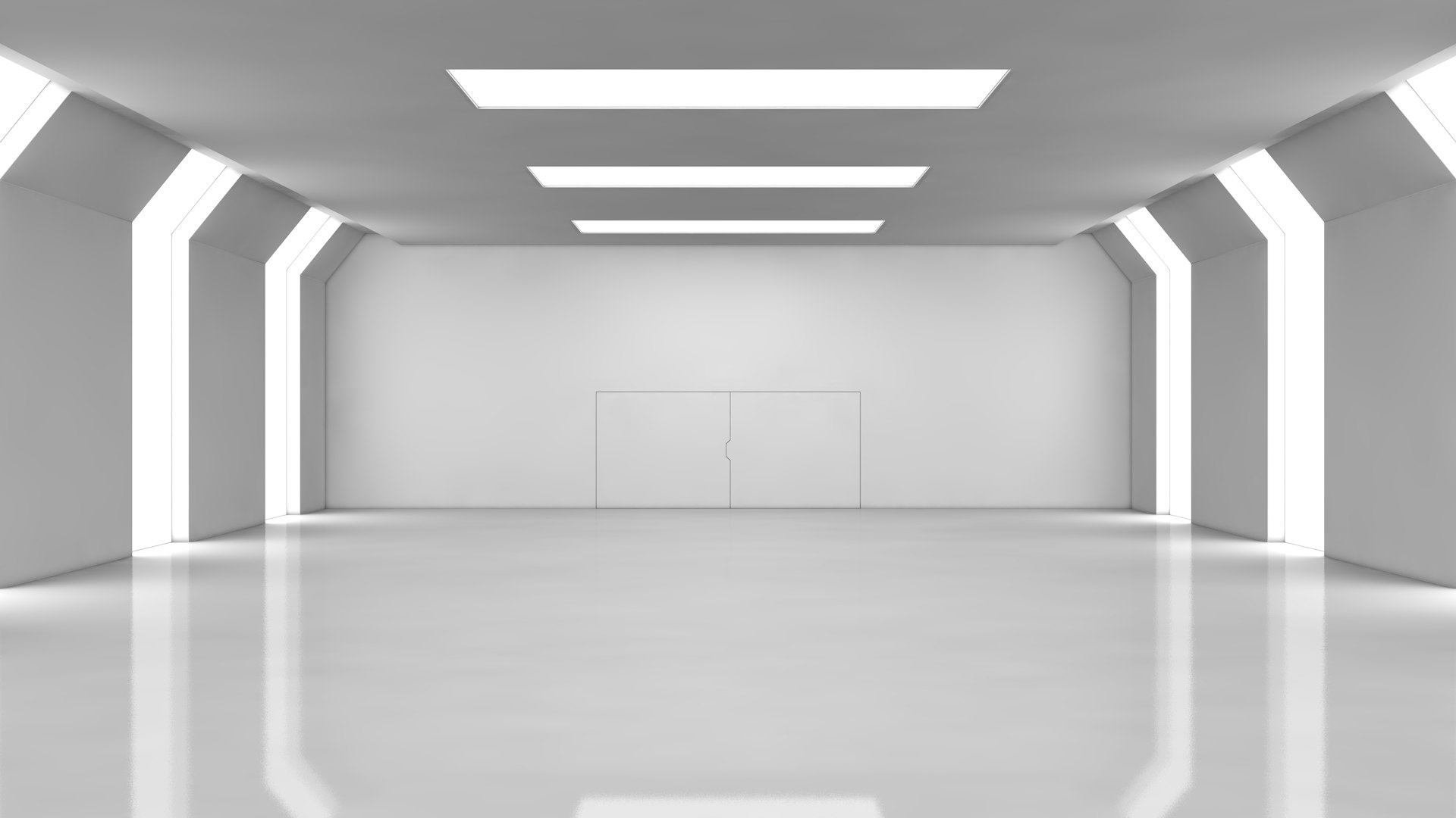 Sci Fi Warehouse Model - TurboSquid 2208107