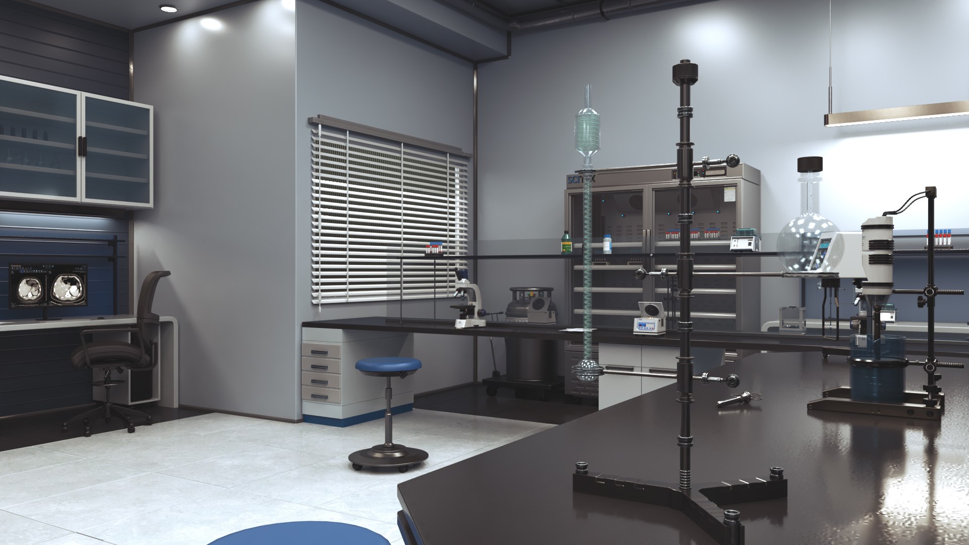Interior Laboratory 3D Model - TurboSquid 2201383