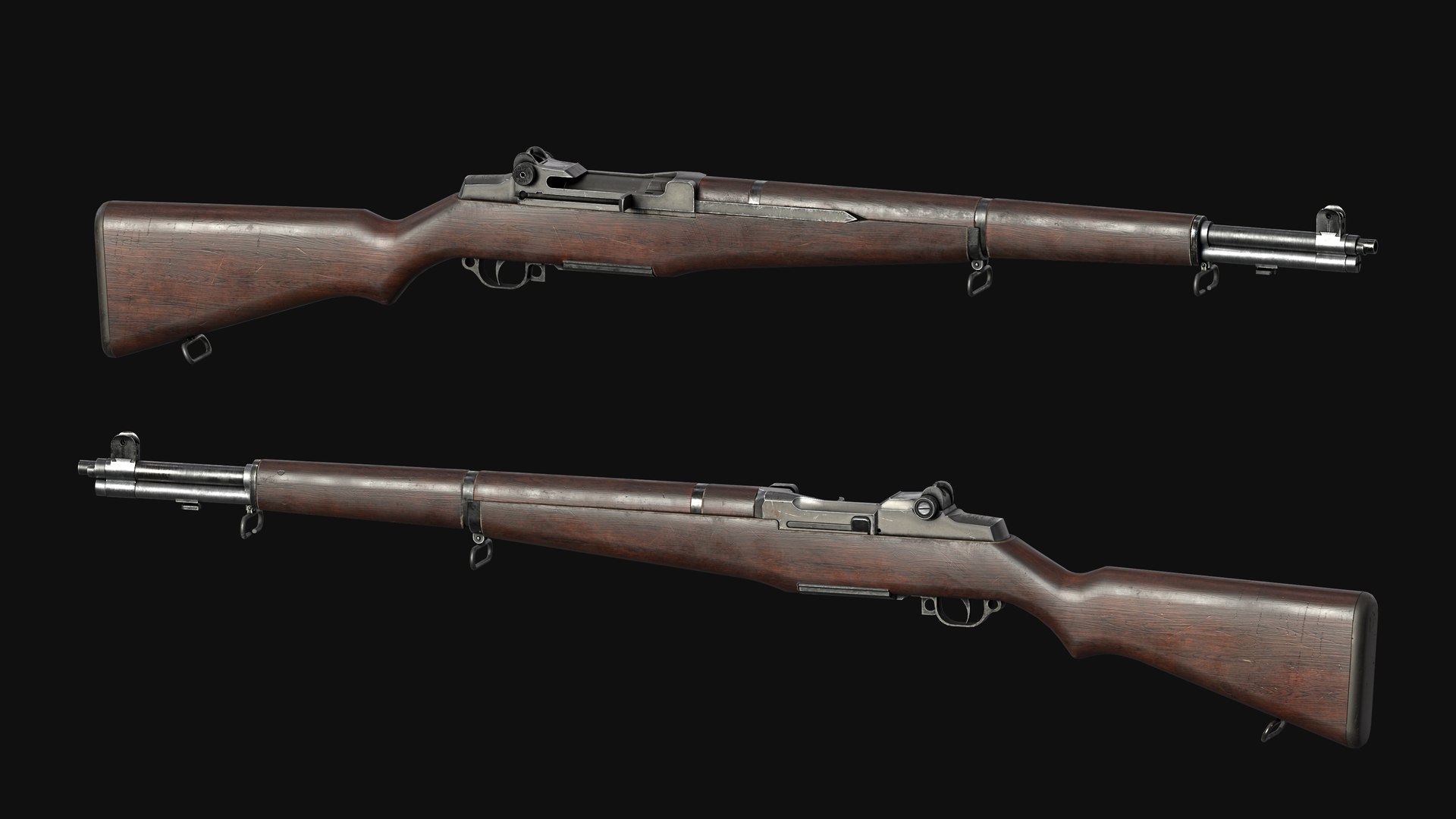 M1 Garand 3D Model - TurboSquid 1668588