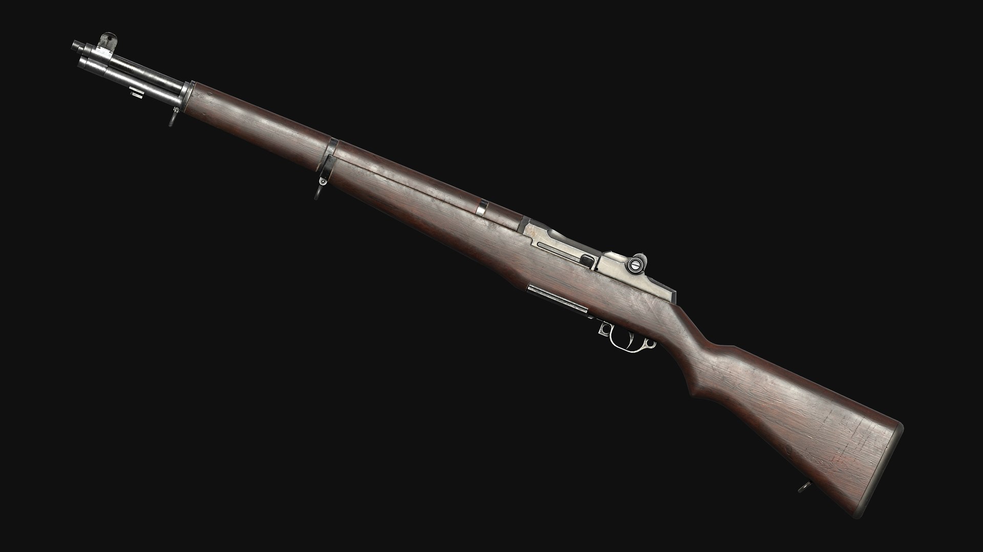 M1 Garand 3D Model - TurboSquid 1668588