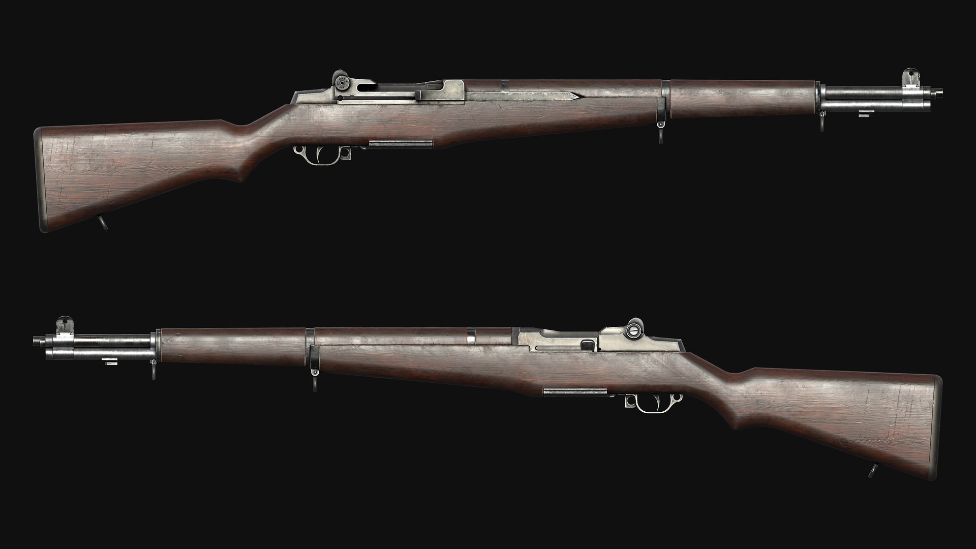 M1 Garand 3D Model - TurboSquid 1668588
