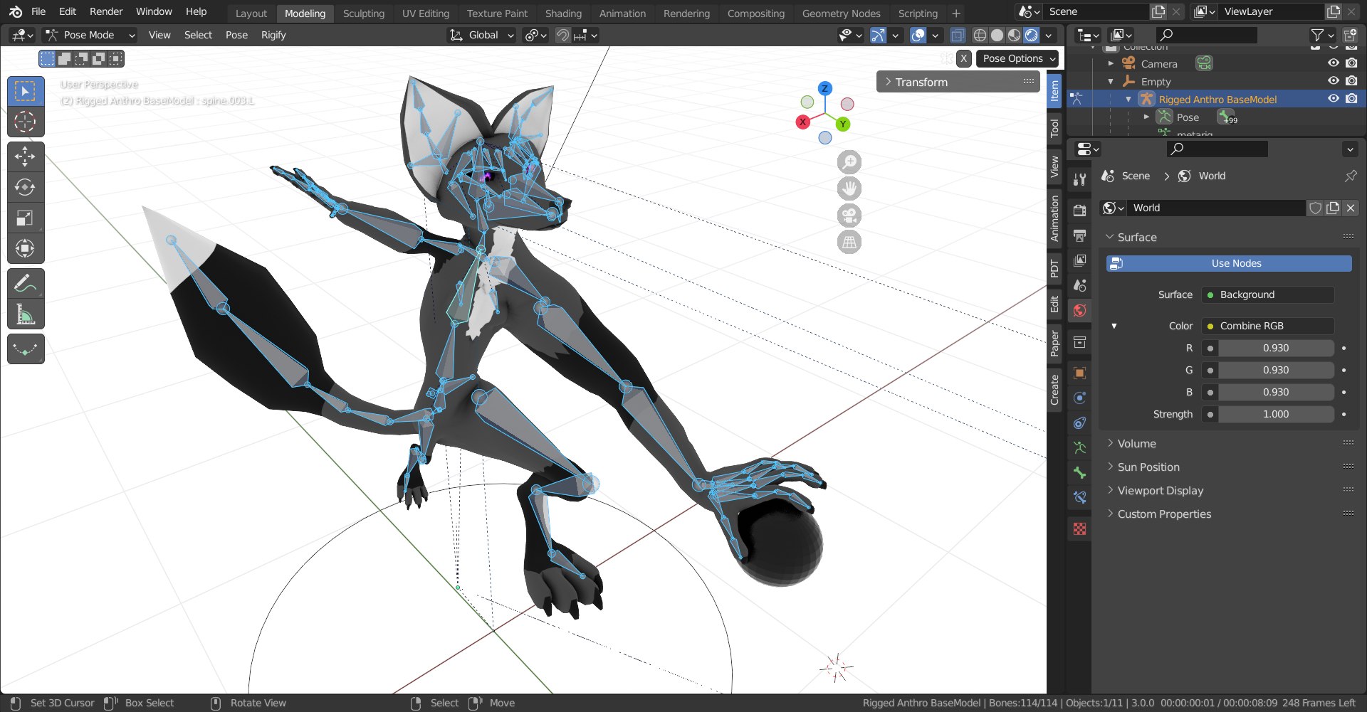 A Real Foxy Base Character 3D - TurboSquid 1844596