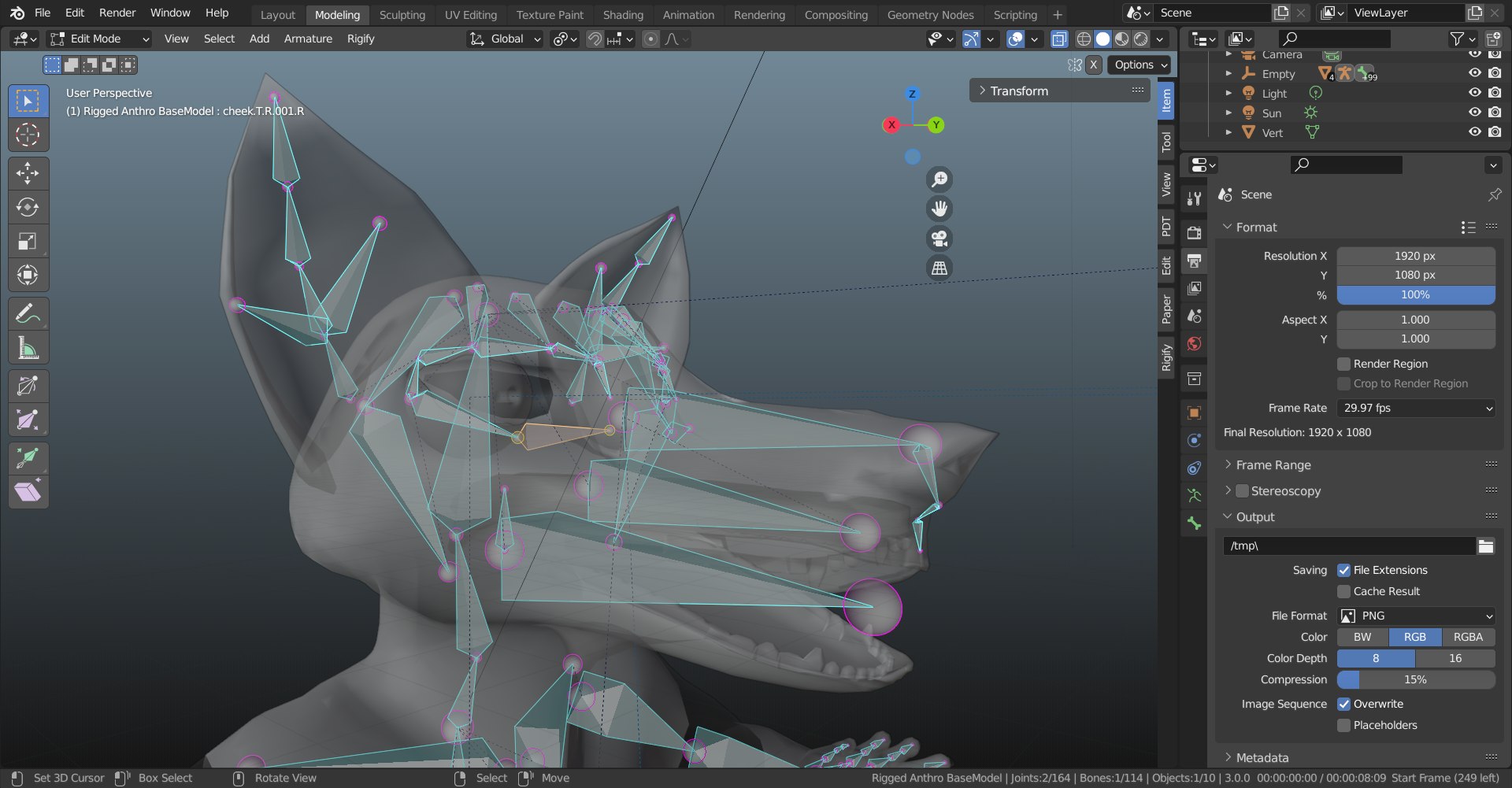 A Real Foxy Base Character 3D - TurboSquid 1844596