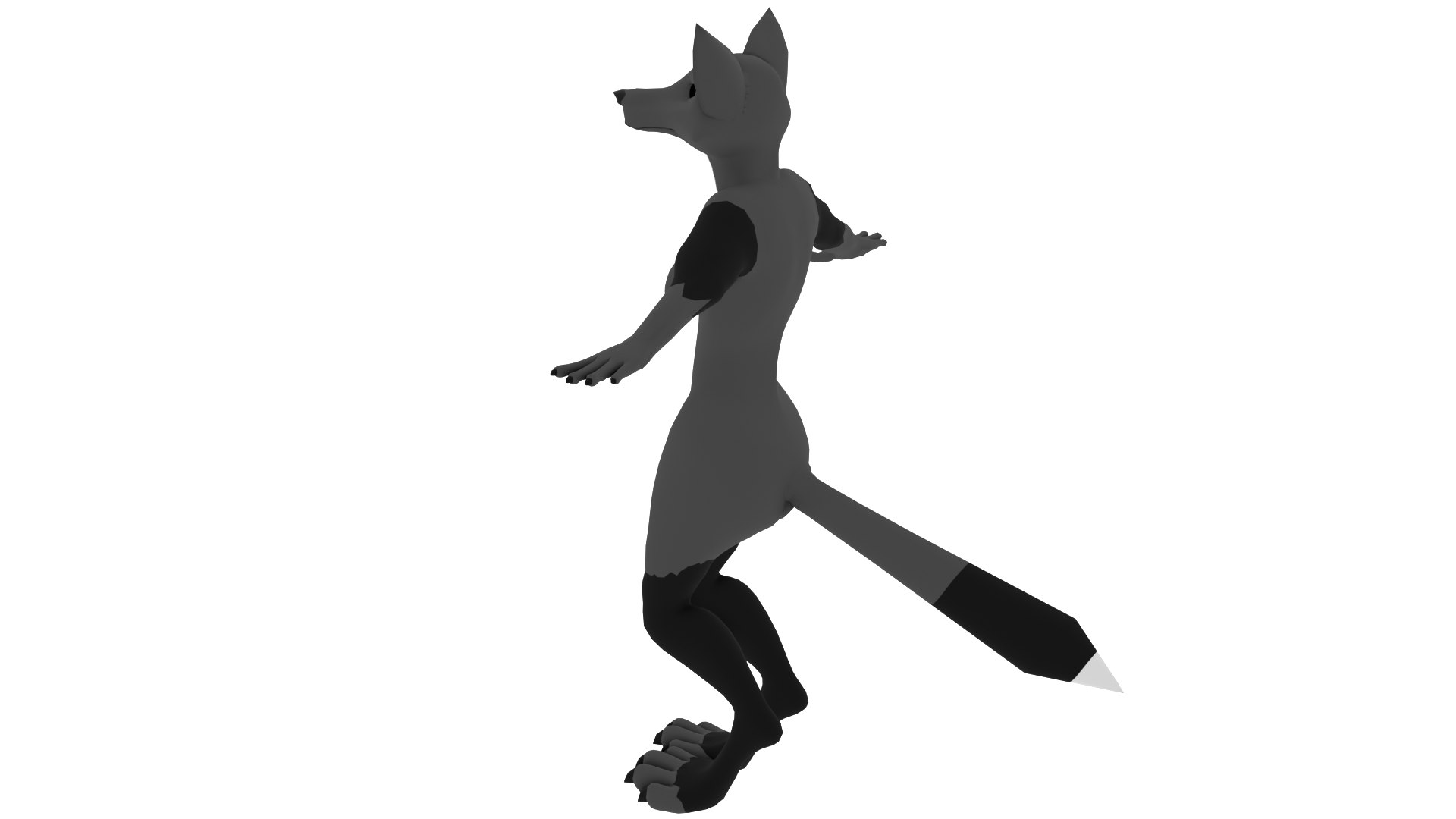 A Real Foxy Base Character 3D - TurboSquid 1844596