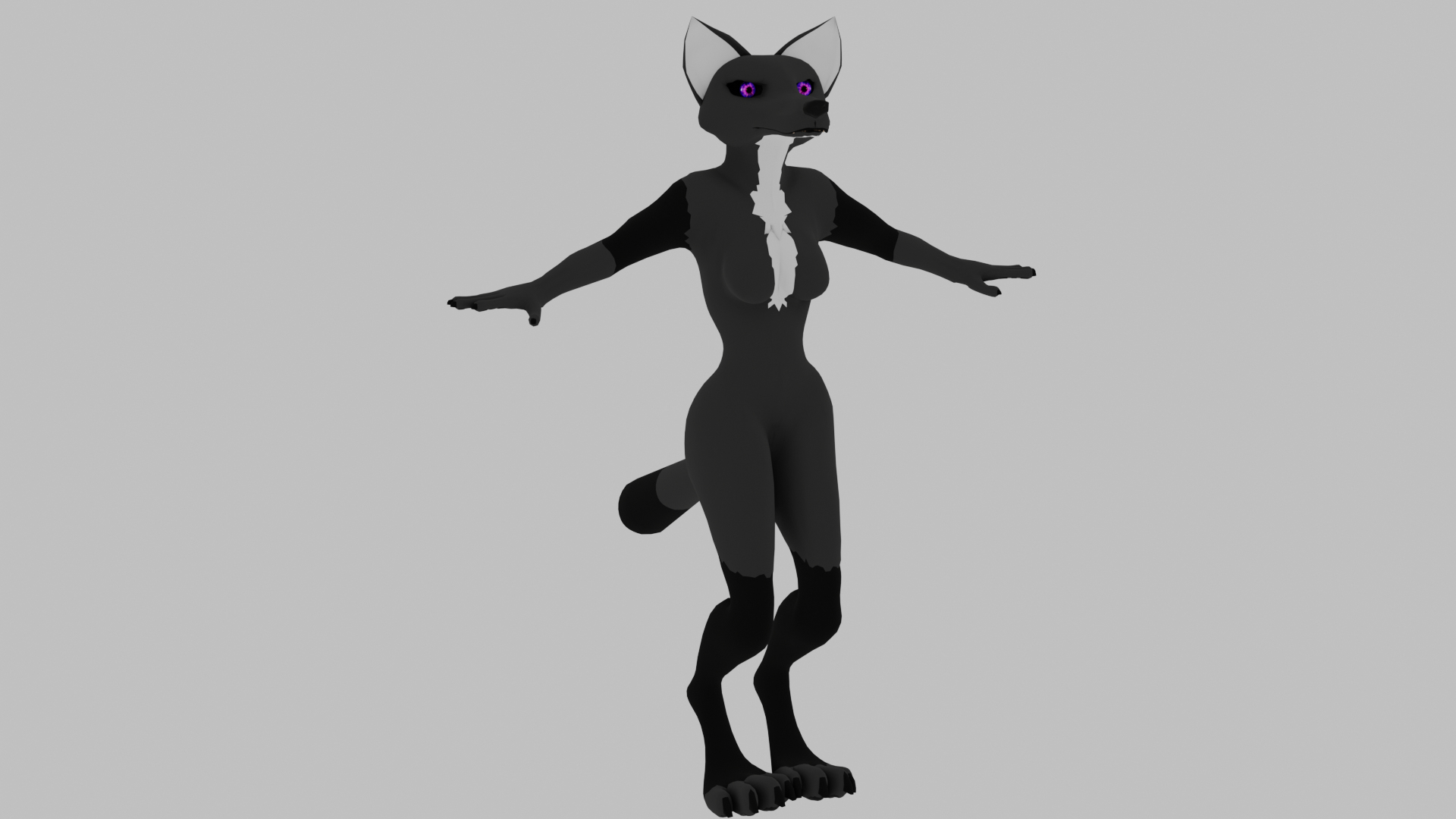 A Real Foxy Base Character 3D - TurboSquid 1844596