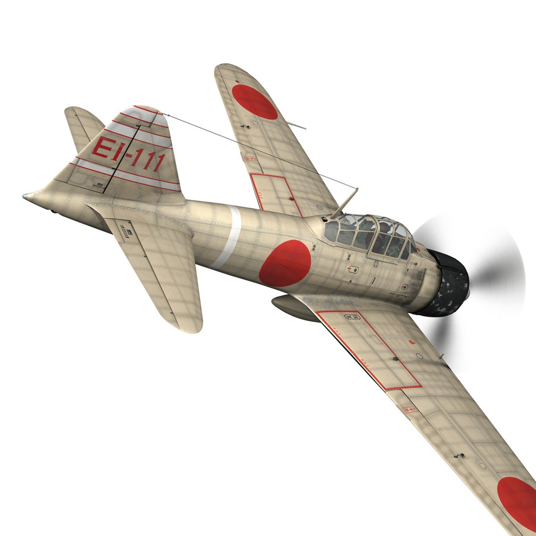 Lightwave Mitsubishi A6m2 Zero Aircraft Carrier