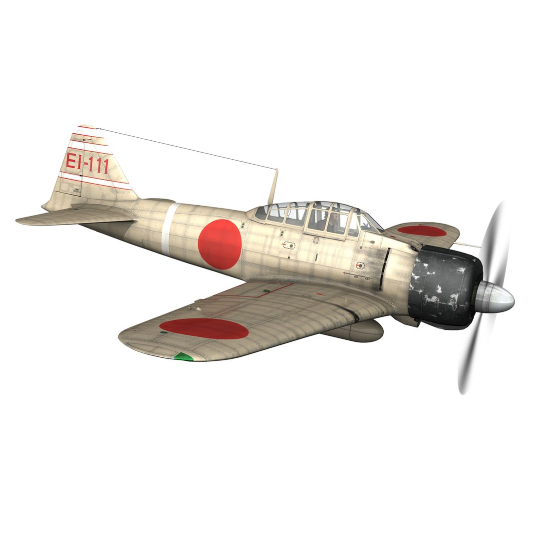 Lightwave Mitsubishi A6m2 Zero Aircraft Carrier