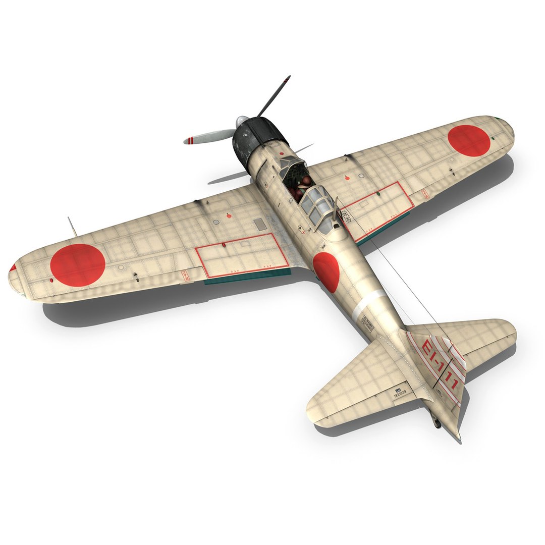 Lightwave Mitsubishi A6m2 Zero Aircraft Carrier