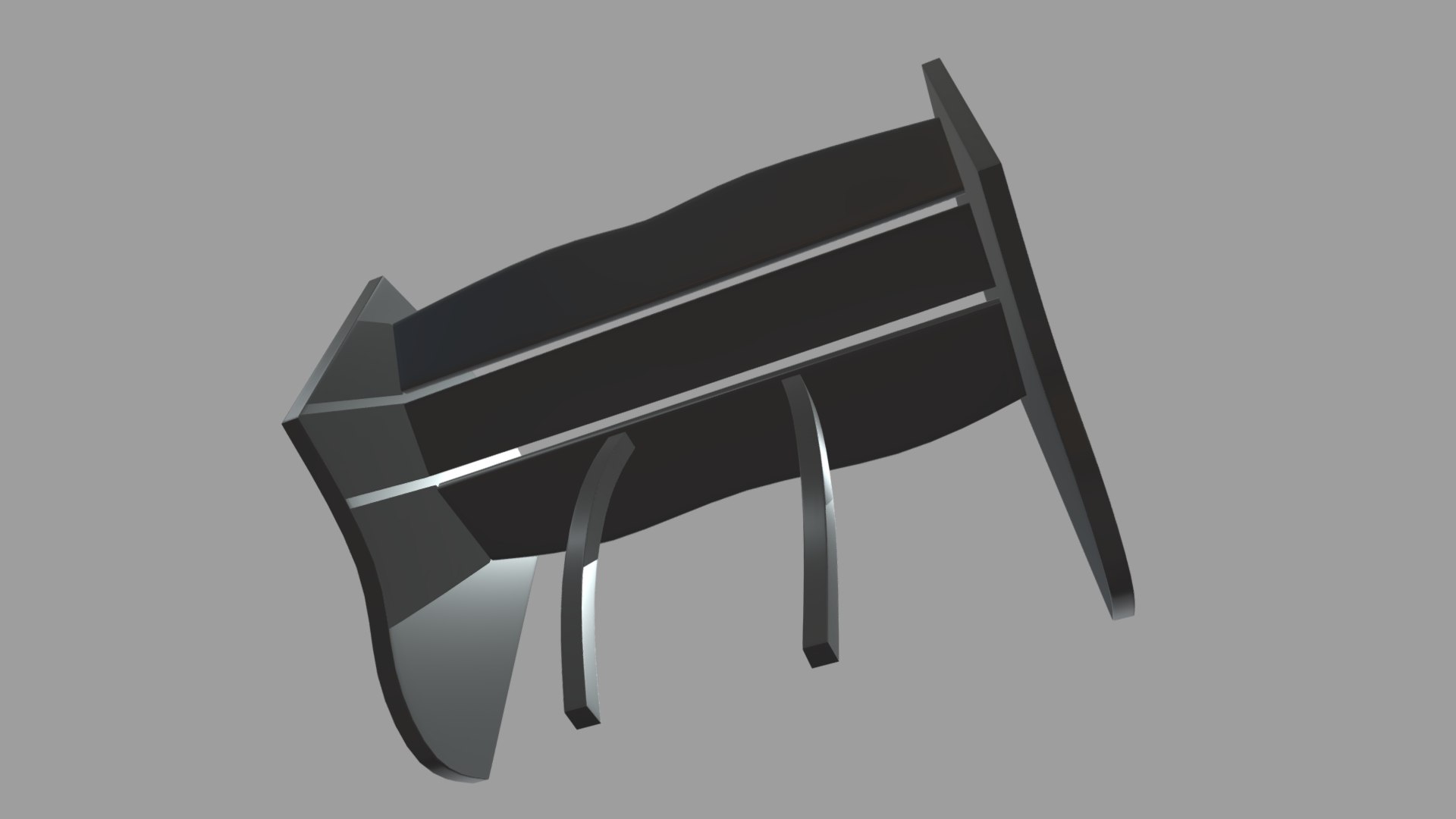 3D Car Spoiler 019 - TurboSquid 2183468