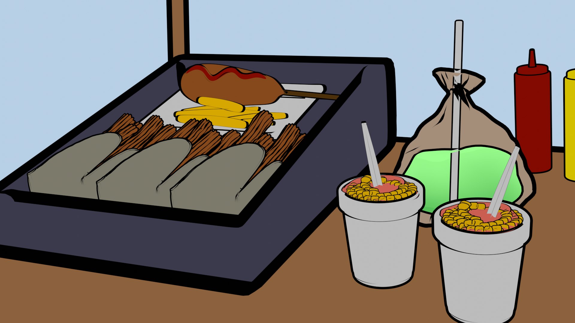 Mexican Cravings 3D - TurboSquid 2030532