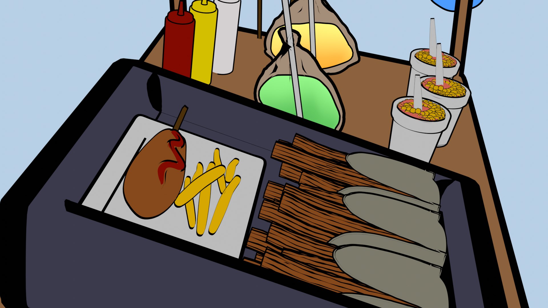 Mexican Cravings 3D - TurboSquid 2030532