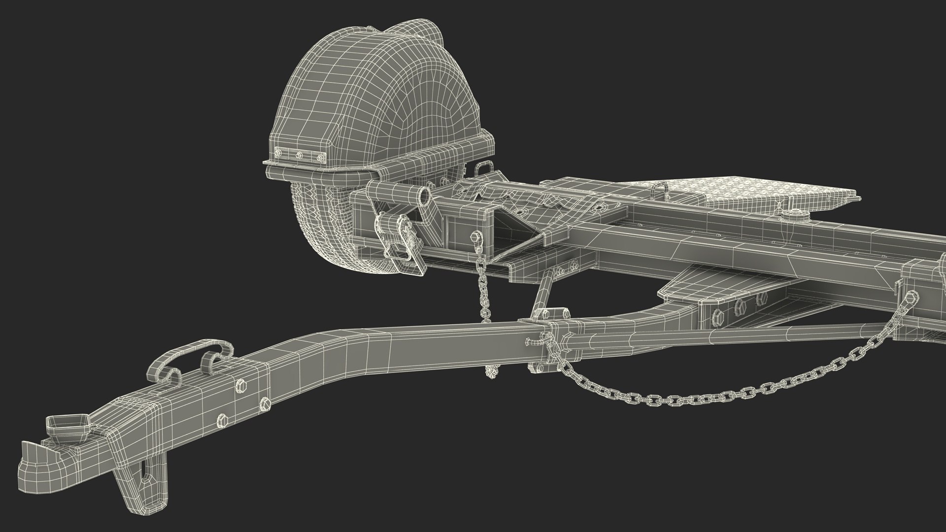 Axle Tow Dolly 3D Model - TurboSquid 2051149