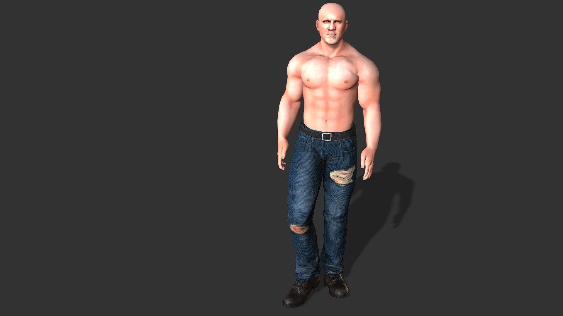 3D Model Male Body - Rigged Character - TurboSquid 1347199